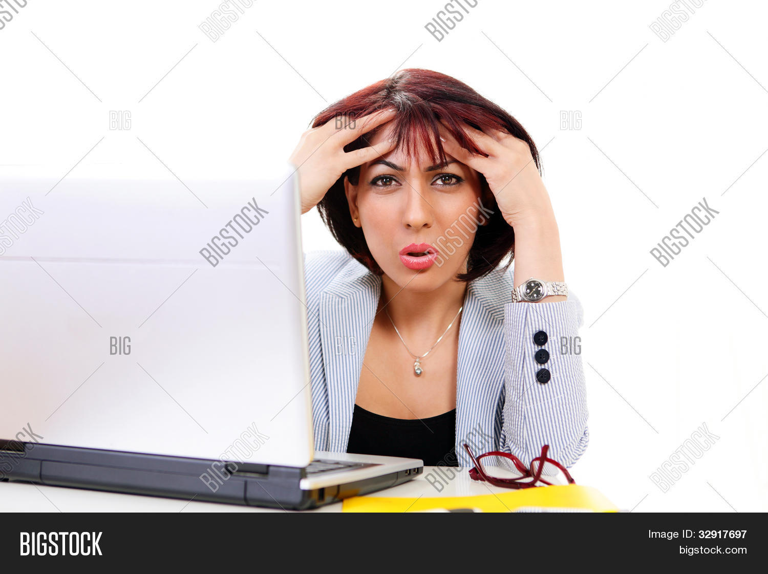 Confused Office Worker Image & Photo (Free Trial) | Bigstock
