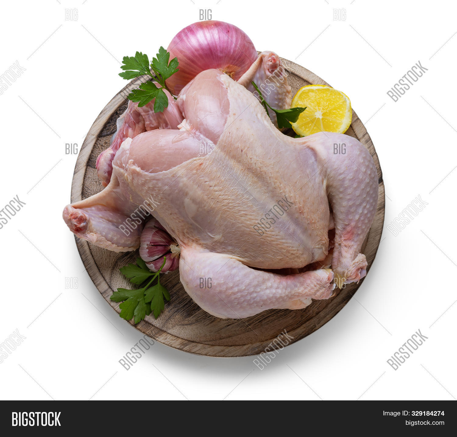 Raw Chicken Prepared Image & Photo (Free Trial) | Bigstock