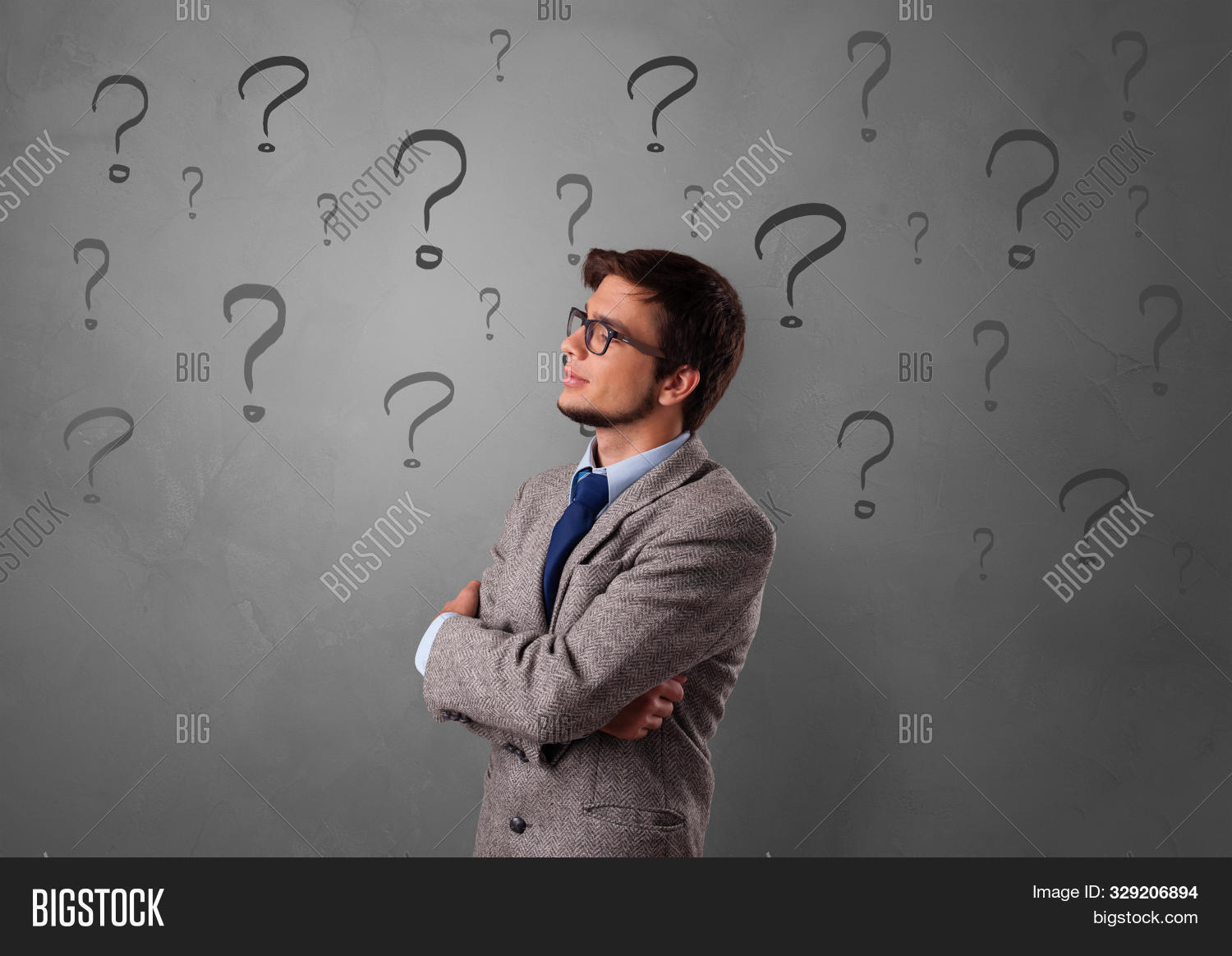 Person Question Marks Image & Photo (Free Trial) | Bigstock