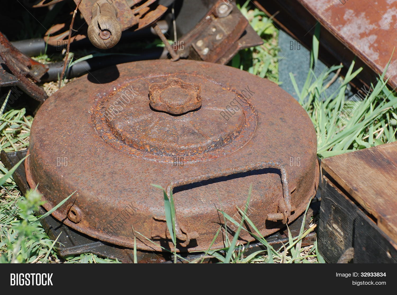 German Landmine WWII Image & Photo (Free Trial) | Bigstock