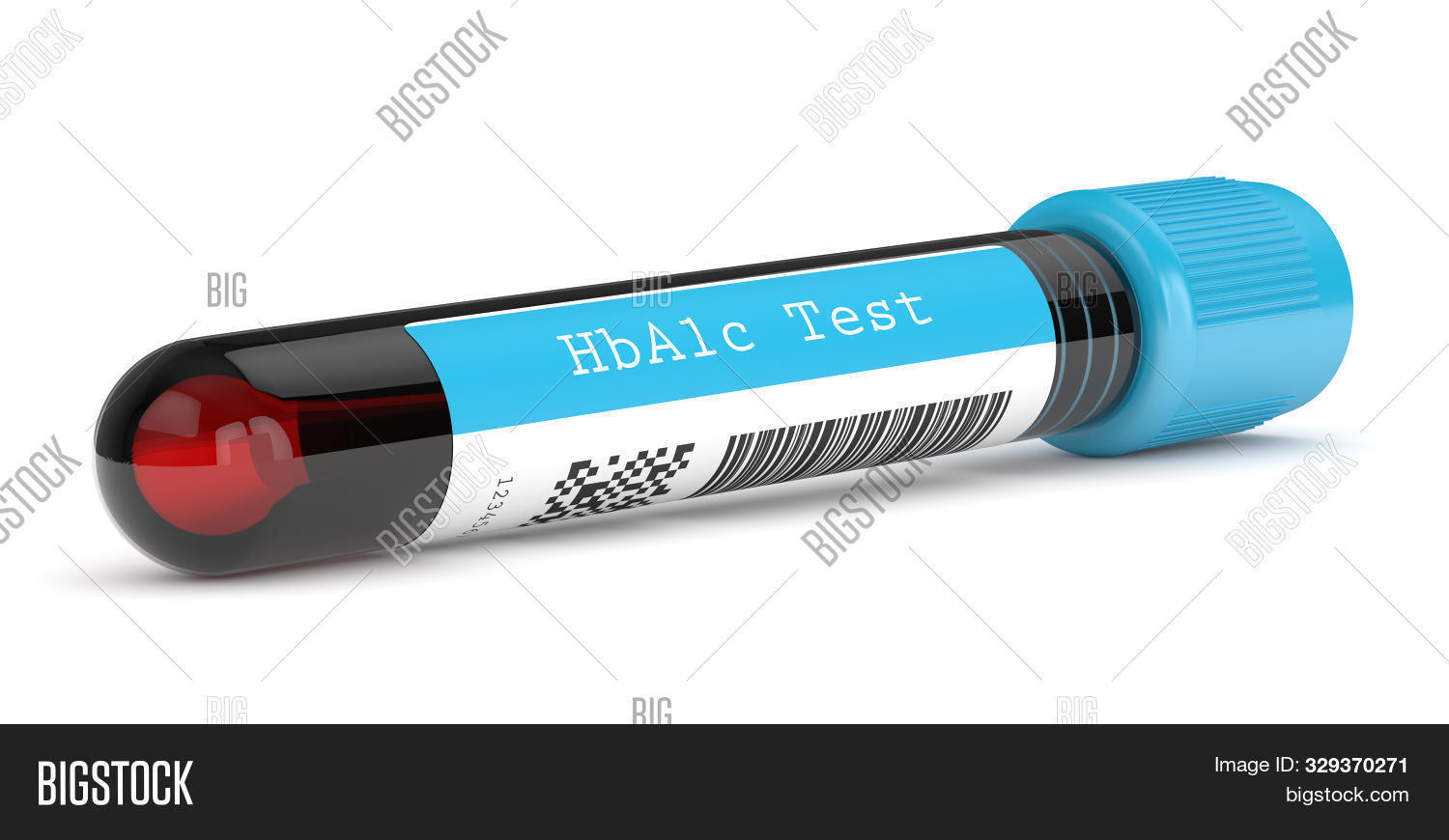 3d Render Hba1c Blood Image & Photo (Free Trial) | Bigstock