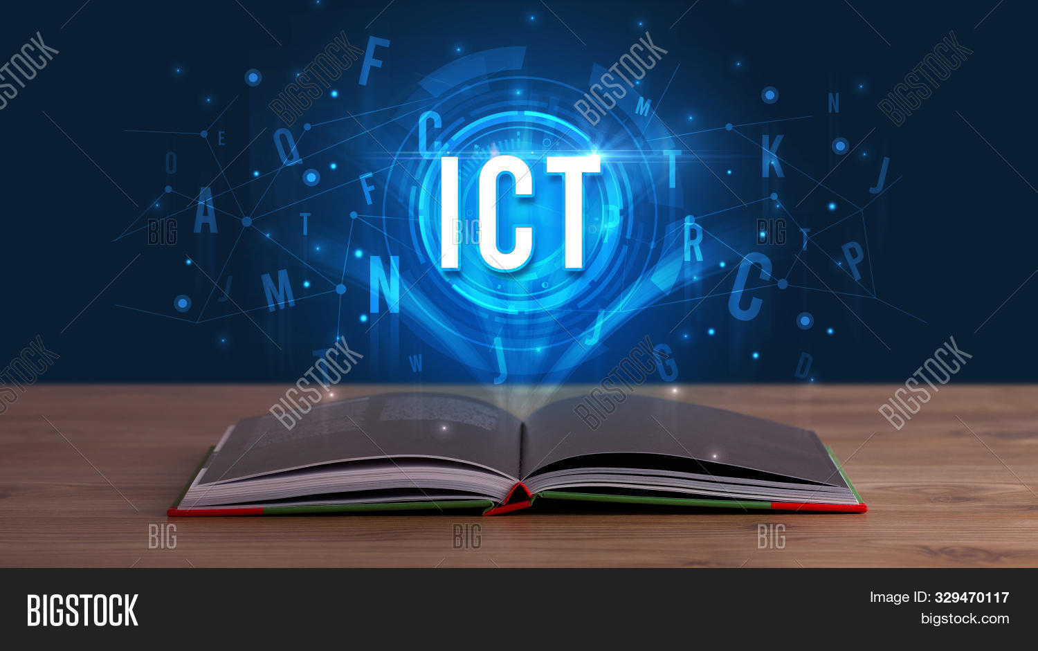 ICT Inscription Coming Image & Photo (Free Trial) | Bigstock