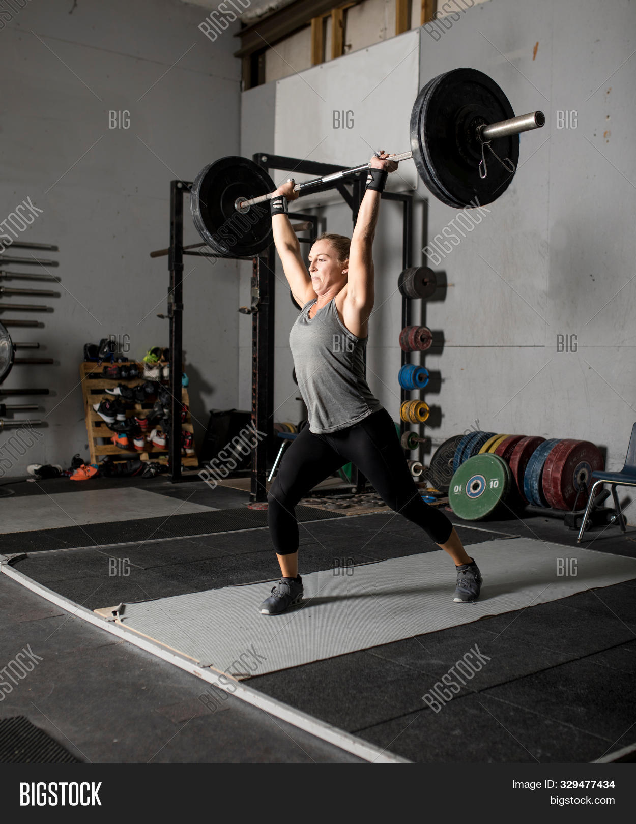 Strong Femal Weight Image & Photo (Free Trial) | Bigstock