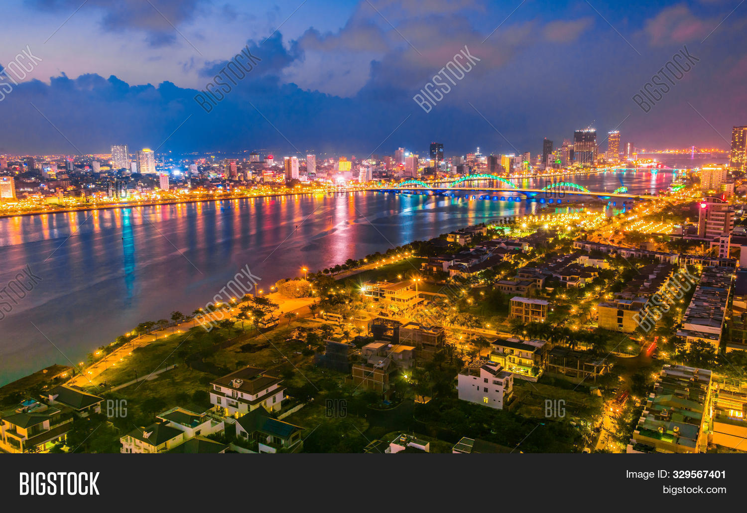 Night View Da Nang Image & Photo (Free Trial) | Bigstock