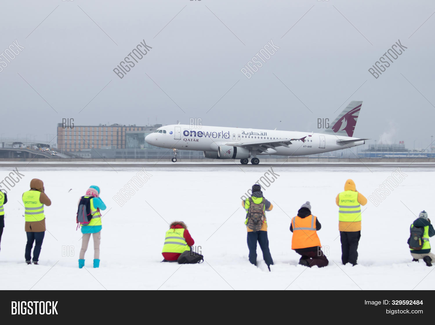 Plane Airport Winter. Image & Photo (Free Trial) | Bigstock