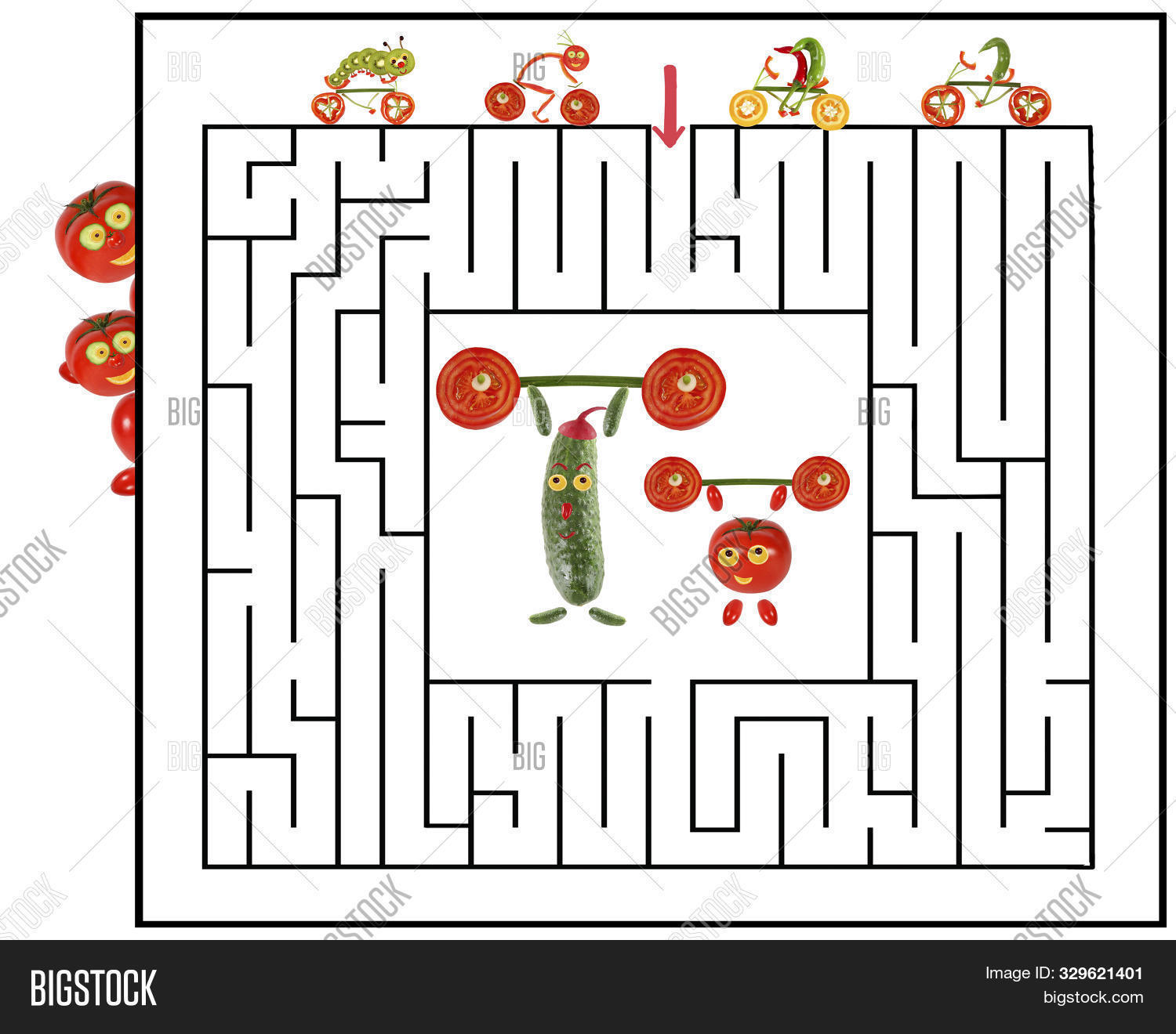 Funny Maze Game Image & Photo (Free Trial) | Bigstock