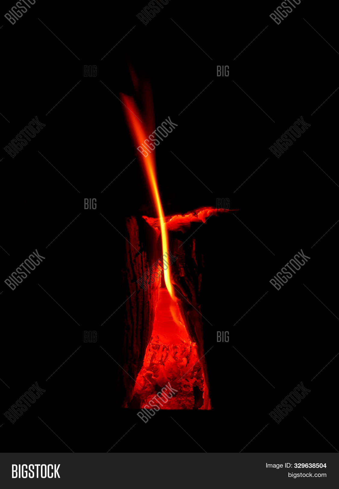 Single Flame Coming Image & Photo (Free Trial) | Bigstock