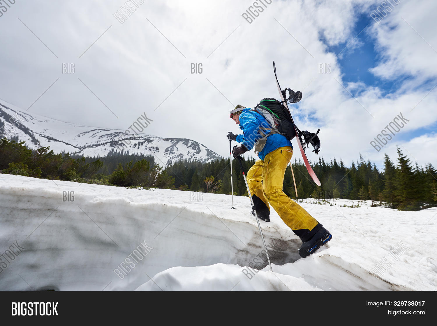 Side View Male Winter Image & Photo (Free Trial) | Bigstock
