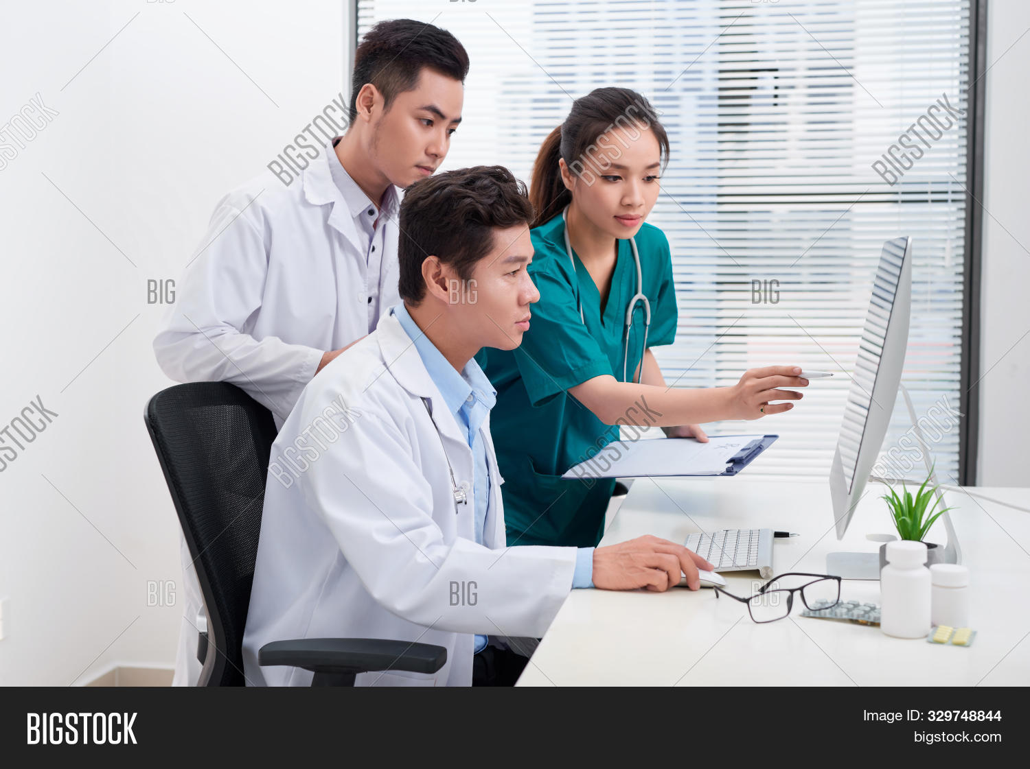 Team Doctors Working Image & Photo (Free Trial) | Bigstock