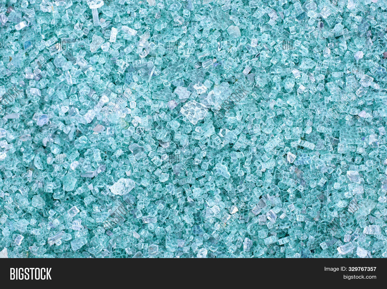 Fragments Blue Glass. Image & Photo (Free Trial) | Bigstock