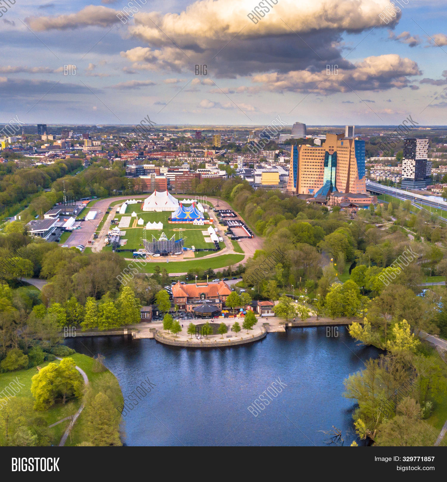 Aerial View Groningen Image & Photo (Free Trial) | Bigstock