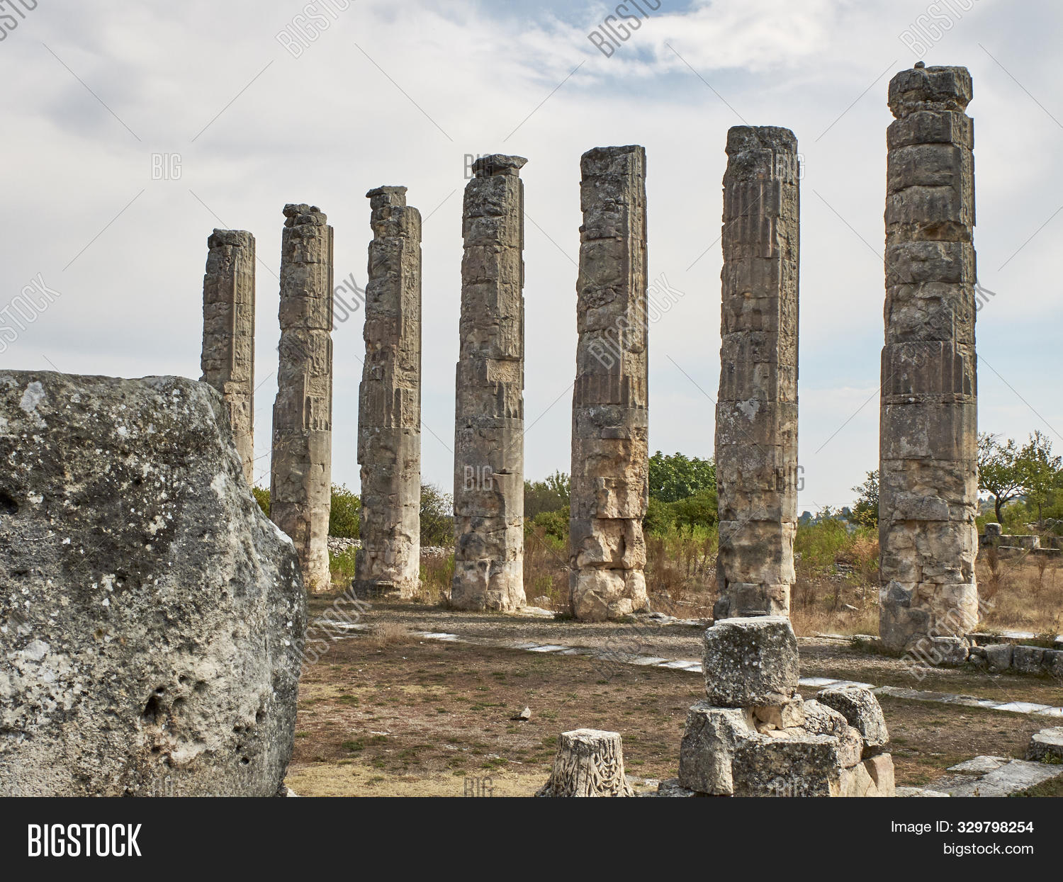 Corynthian Columns Image & Photo (Free Trial) | Bigstock