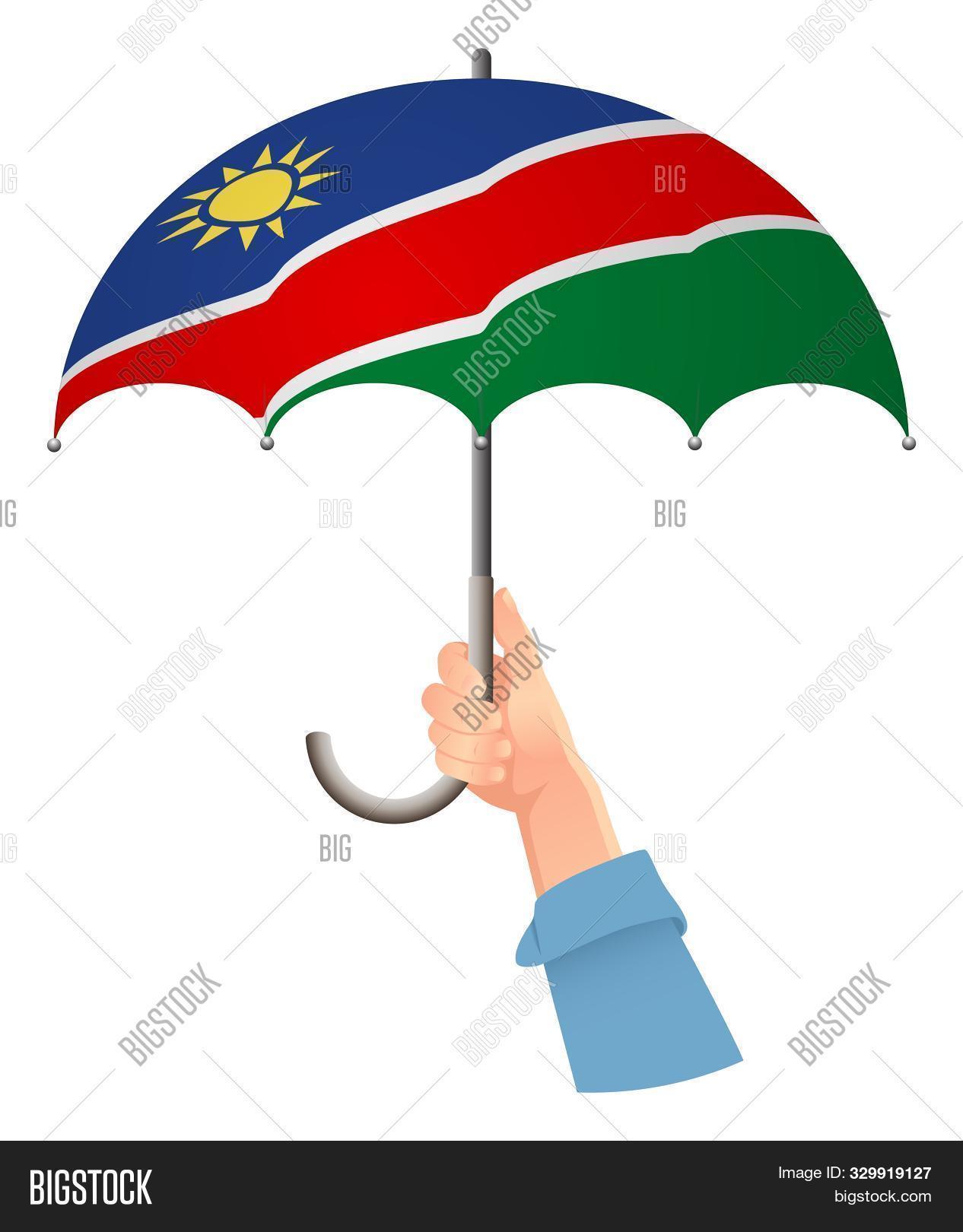 Namibia Flag. Hand Image & Photo (Free Trial) | Bigstock