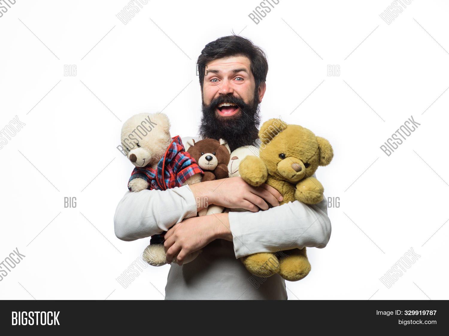Bearded Man Plush Toy Image & Photo (Free Trial) | Bigstock
