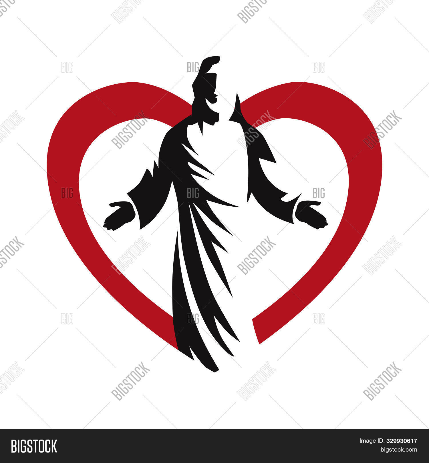 Jesus Christ, Son God Vector & Photo (Free Trial) | Bigstock