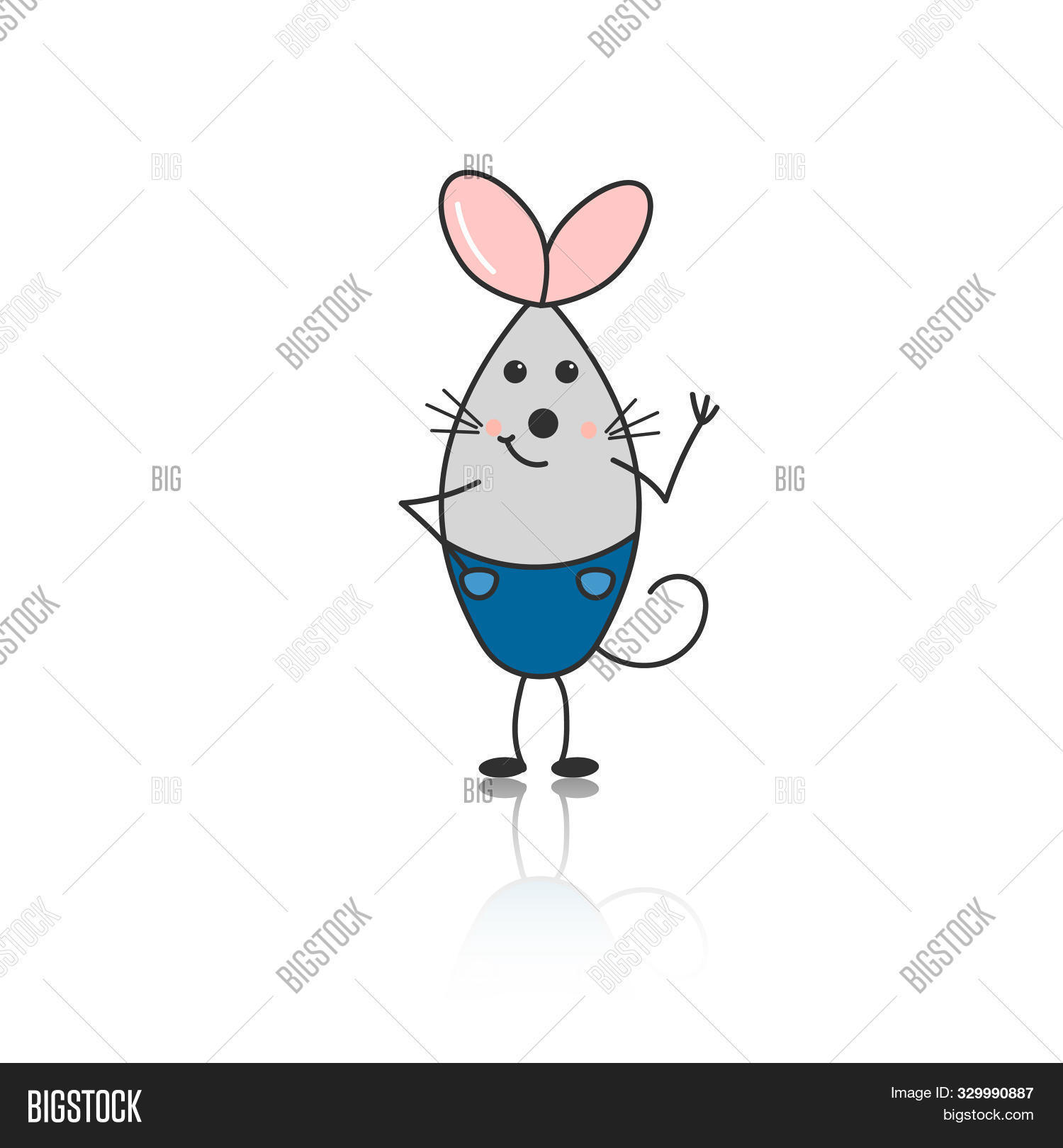 Funny Mouse Symbol Image & Photo (Free Trial) | Bigstock