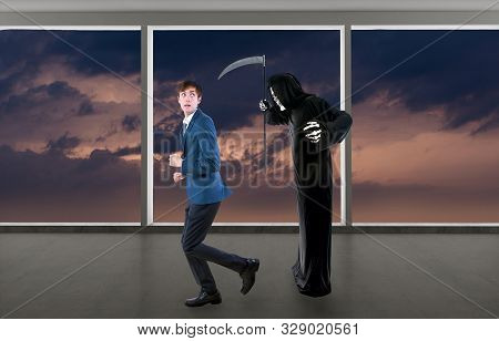 Man Halloween Grim Image & Photo (Free Trial) | Bigstock