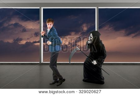 Man Halloween Grim Image & Photo (Free Trial) | Bigstock