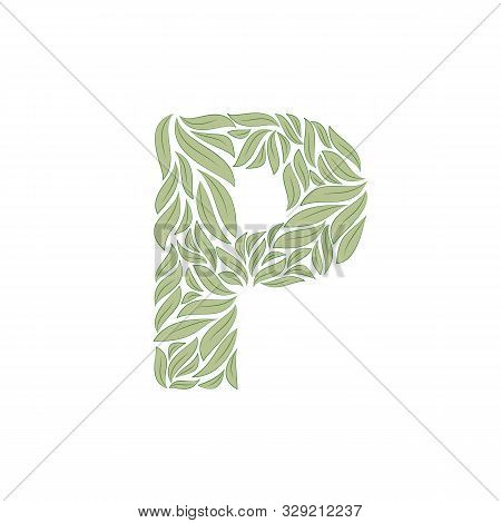 Ornamental Letter P Vector & Photo (Free Trial) | Bigstock