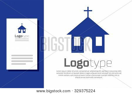 Blue Church Building Vector & Photo (Free Trial) | Bigstock