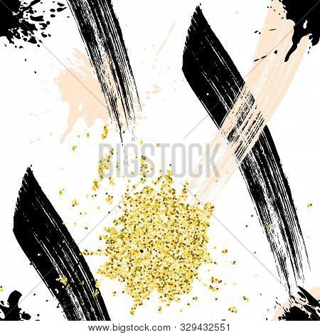 Brush Stroke Line. Vector & Photo (Free Trial) | Bigstock