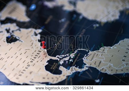 Point Place On World Image & Photo (Free Trial) | Bigstock
