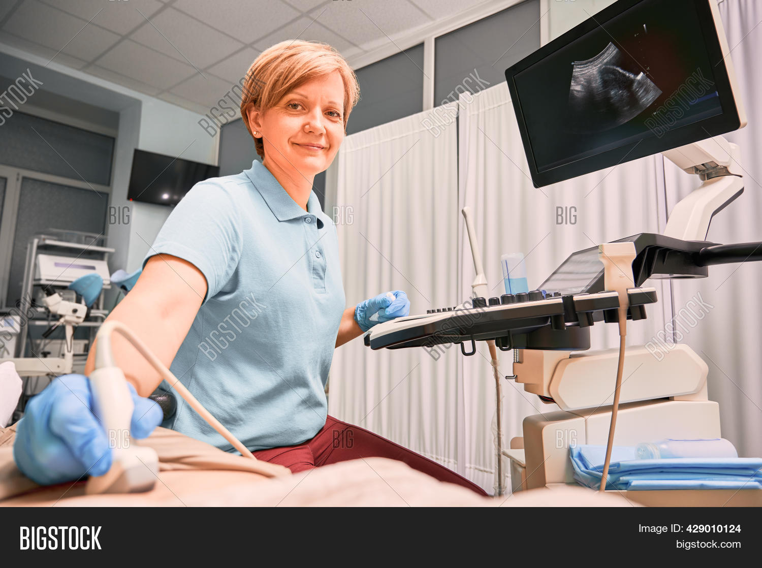 Female Sonographer Image & Photo (Free Trial) | Bigstock