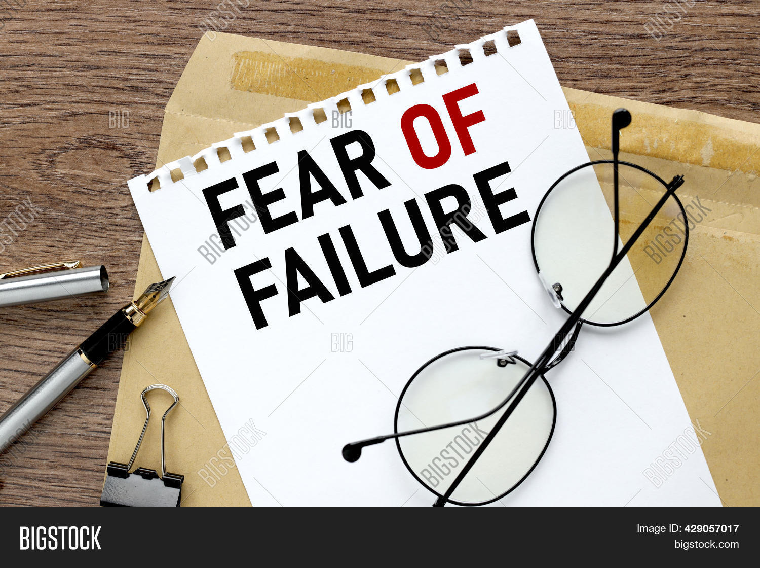 Fear Failure. Craft Image & Photo (Free Trial) | Bigstock