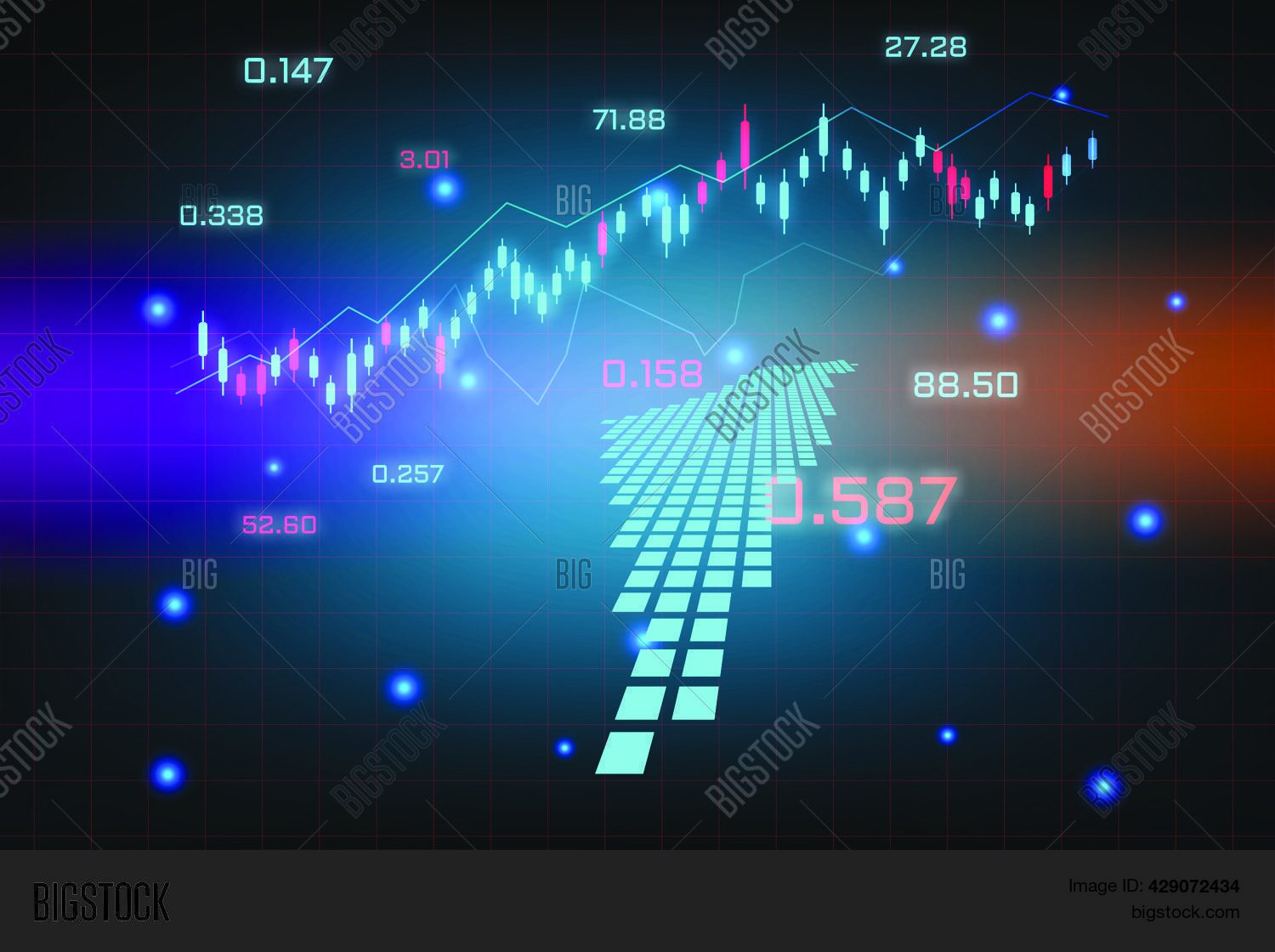 Stock Market Vector & Photo (Free Trial) | Bigstock