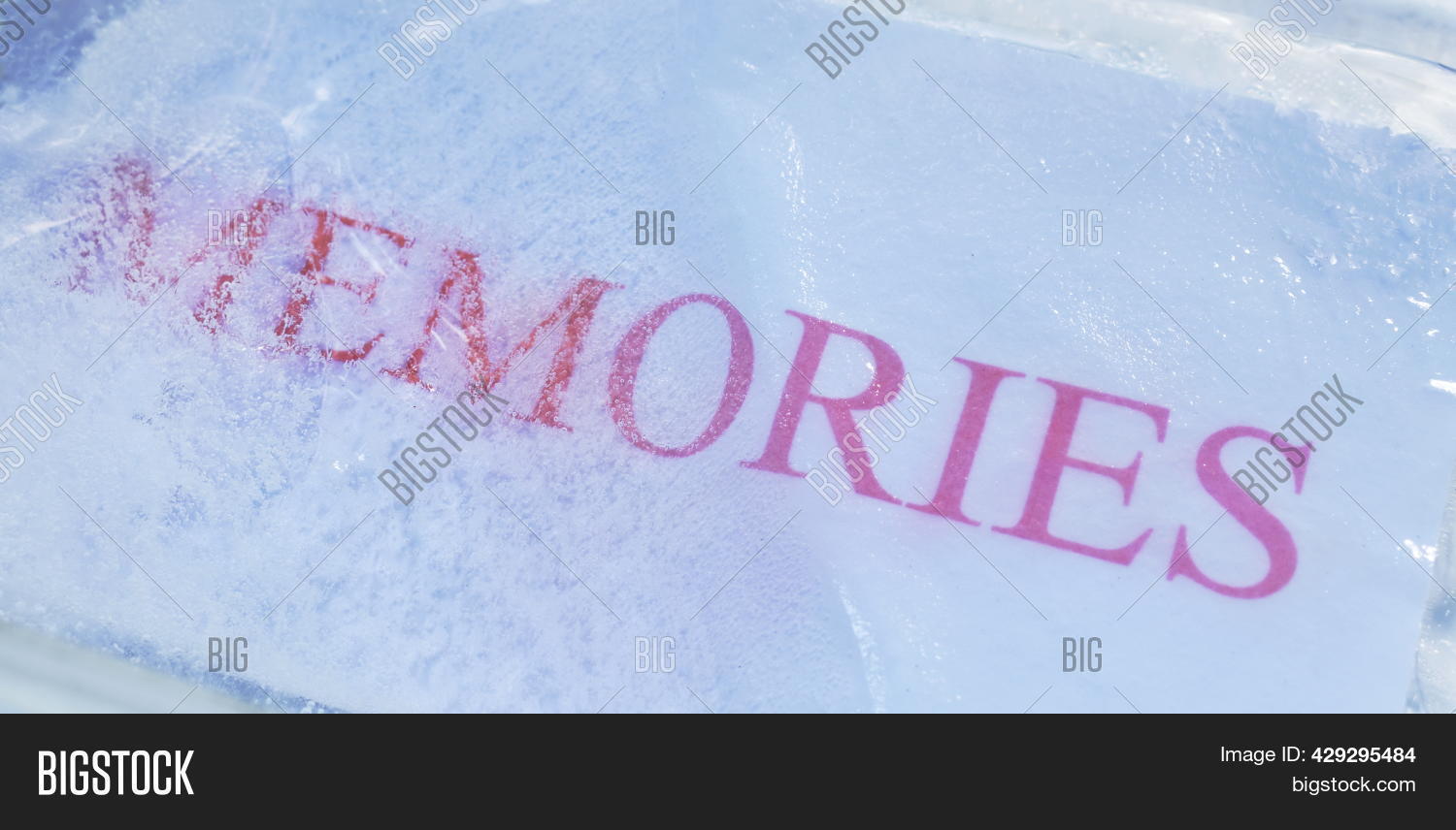 Red Memories Letter On Image & Photo (Free Trial) | Bigstock