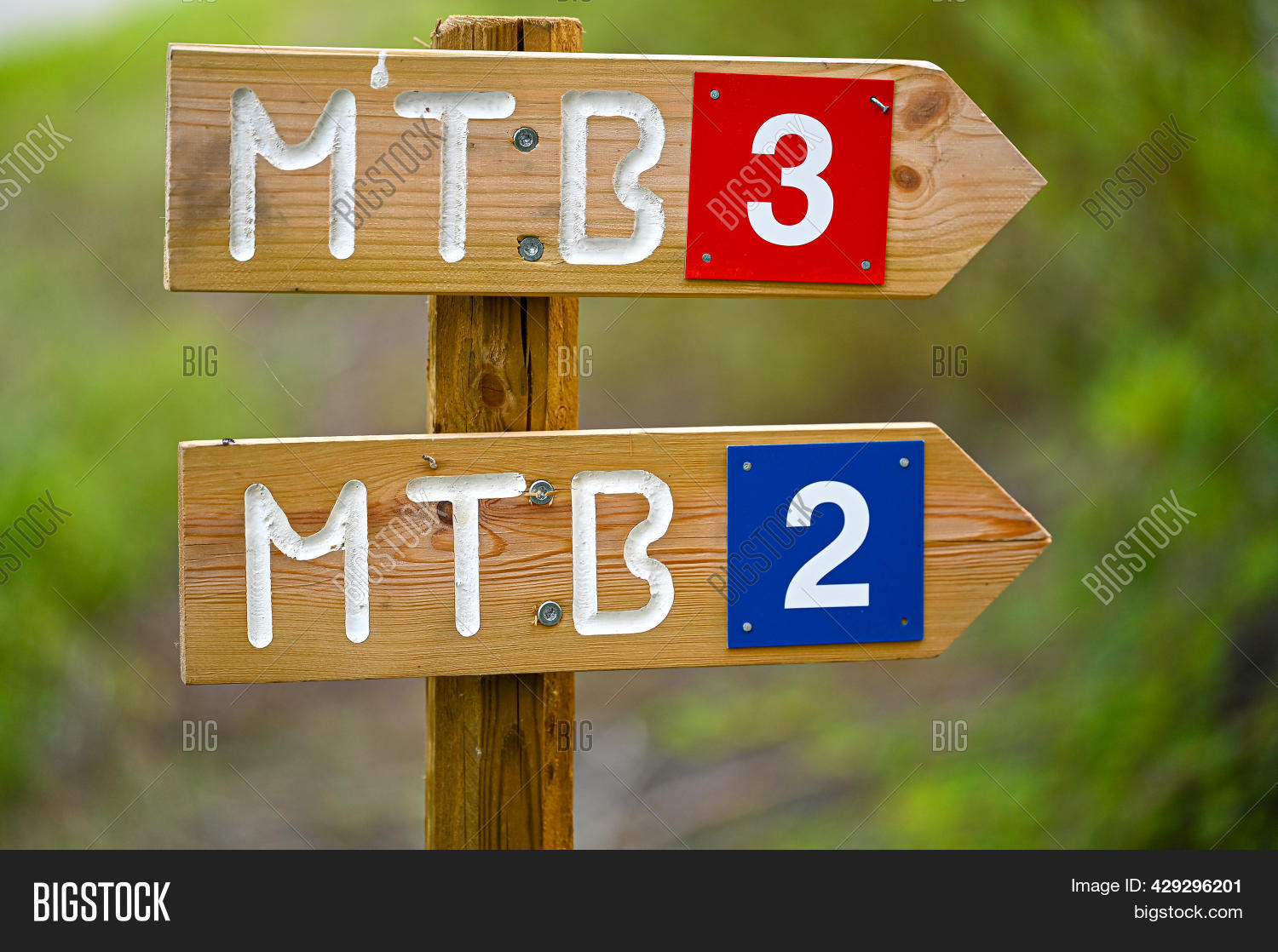 Information Signs Mtb Image & Photo (Free Trial) | Bigstock