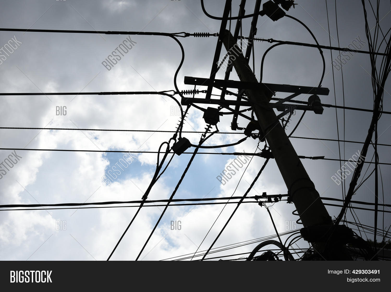 Electric Pole Power Image & Photo (Free Trial) | Bigstock
