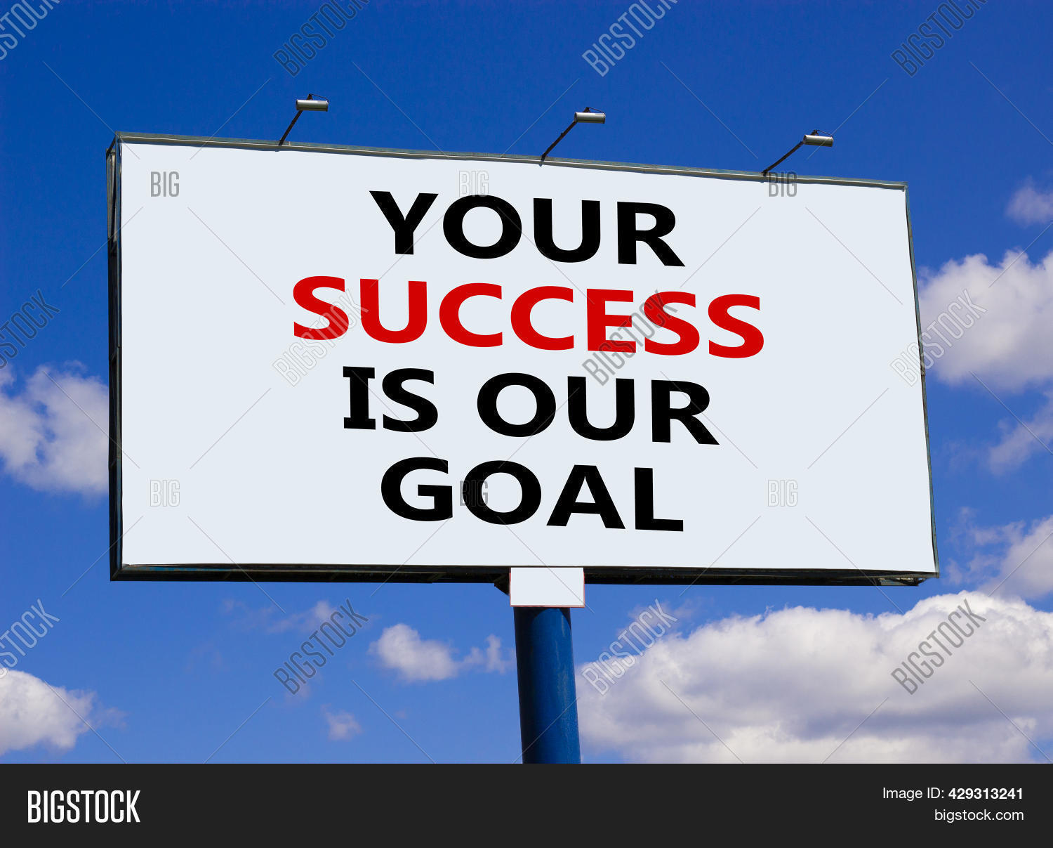Your Success Our Goal Image & Photo (Free Trial) | Bigstock