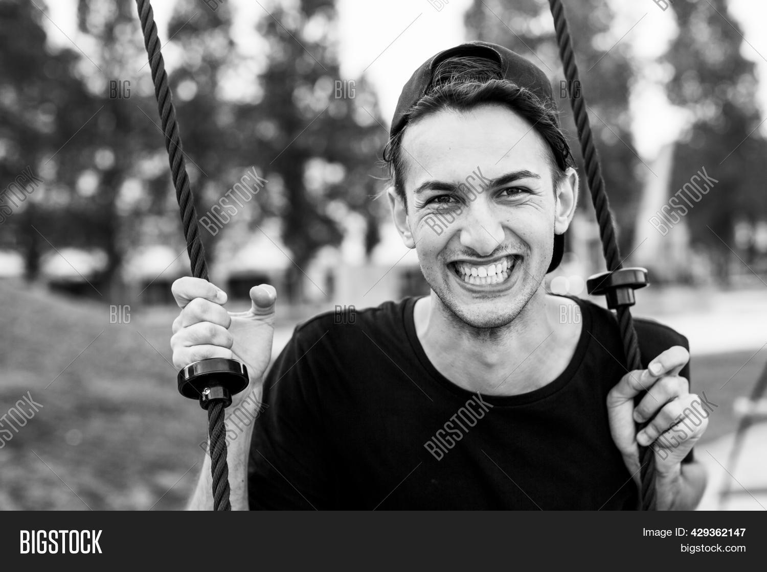 Portrait Young Fun Man Image & Photo (Free Trial) | Bigstock