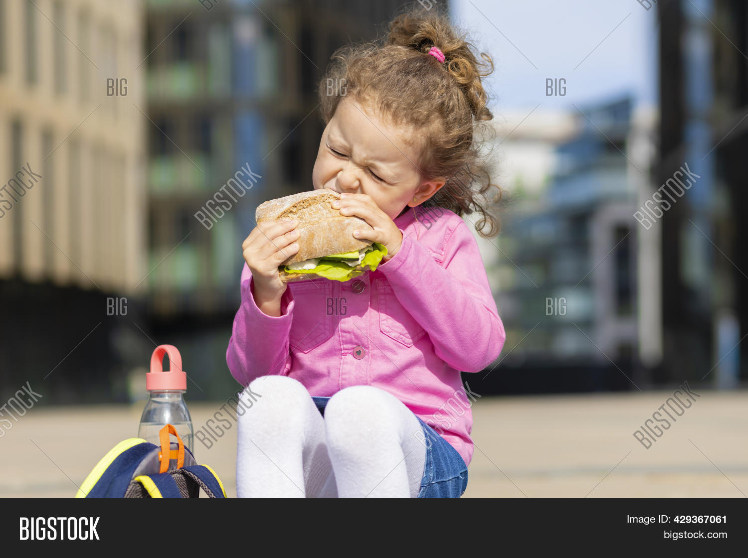 Hungry Cute Girl, Image & Photo (Free Trial) | Bigstock