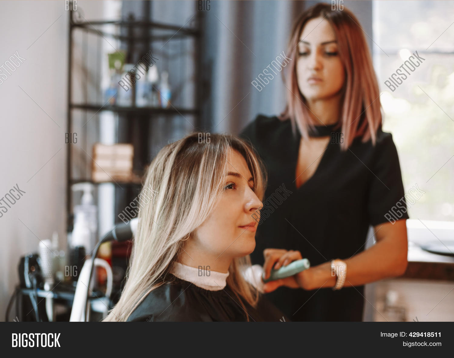 Happy Woman Stylist Image & Photo (Free Trial) | Bigstock