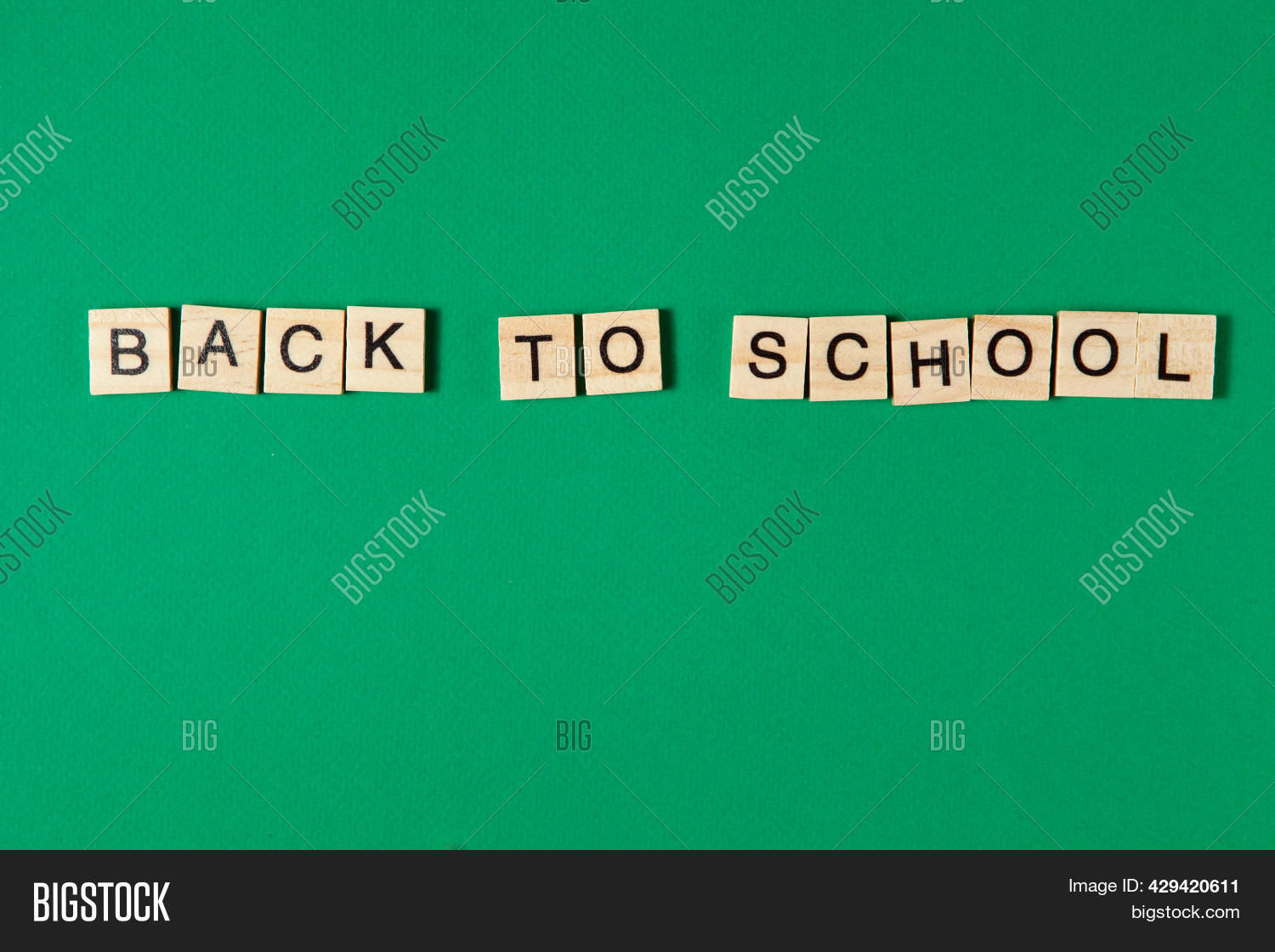 Back School Text By Image & Photo (Free Trial) | Bigstock