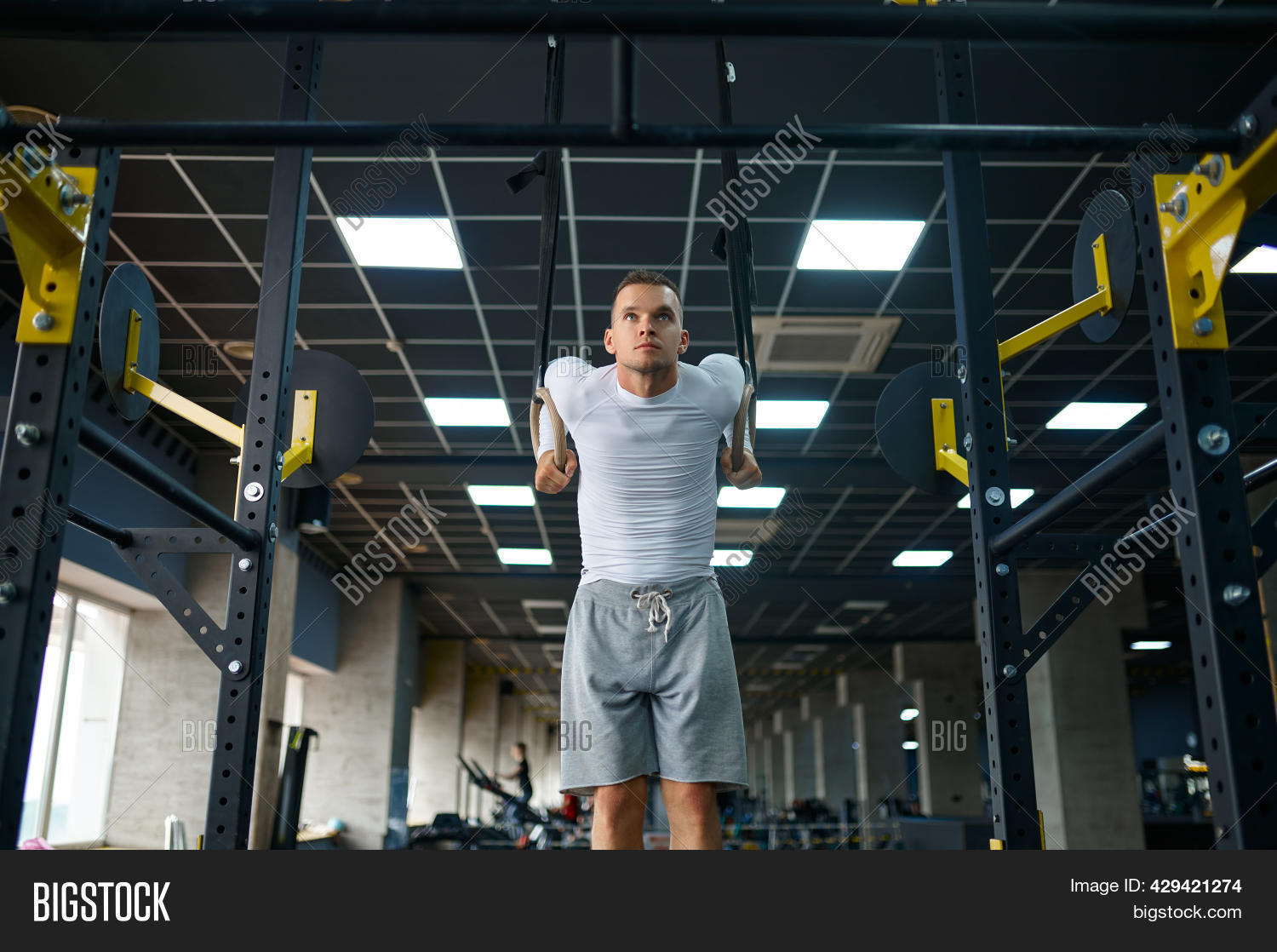 Muscular Man Doing Abs Image & Photo (Free Trial) | Bigstock