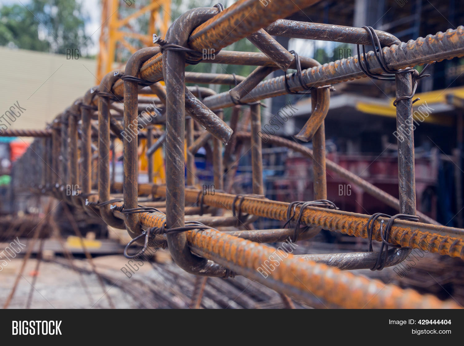 Rebar Texture. Image & Photo (Free Trial) | Bigstock