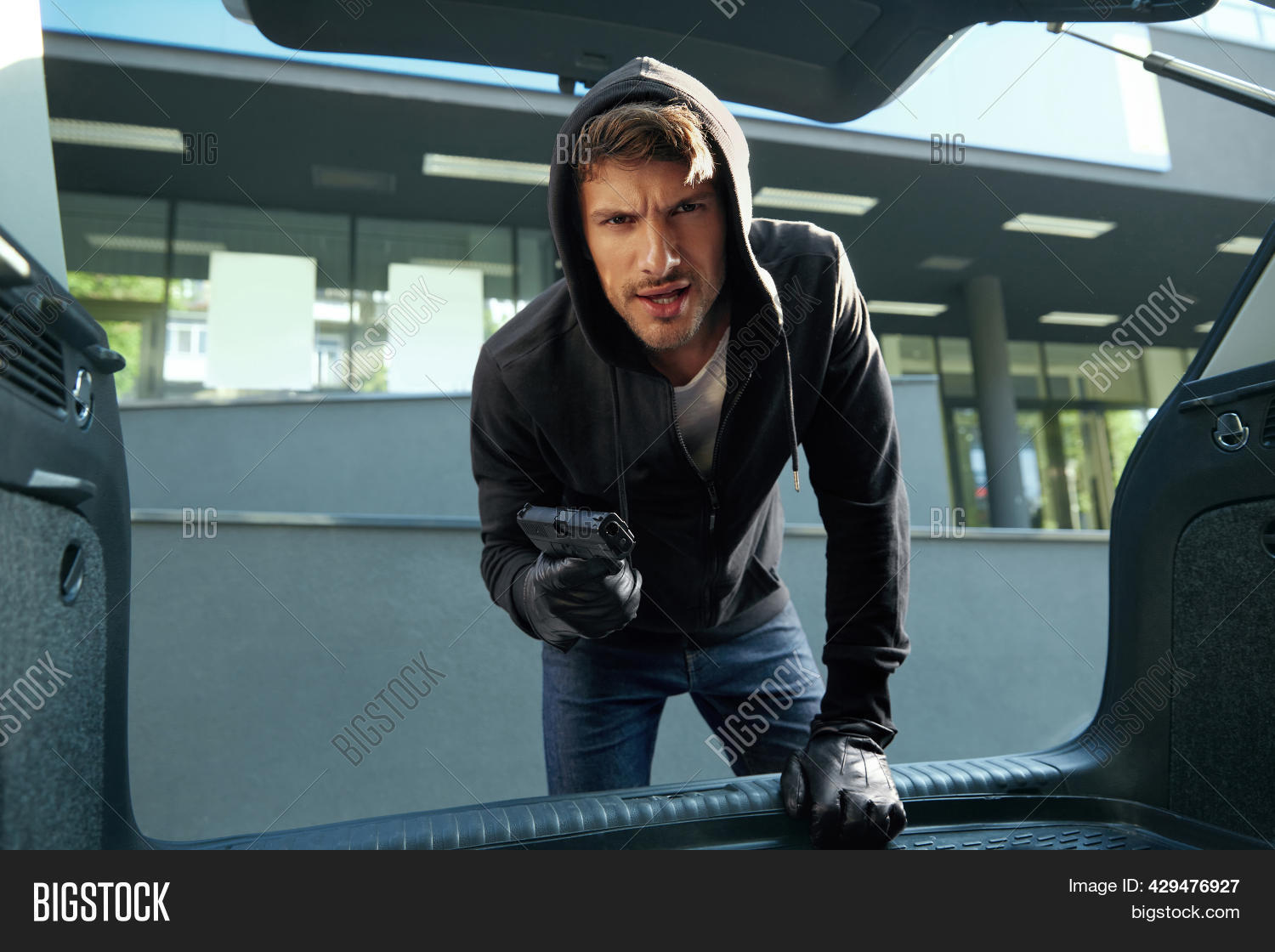 Angry European Robber Image & Photo (Free Trial) | Bigstock