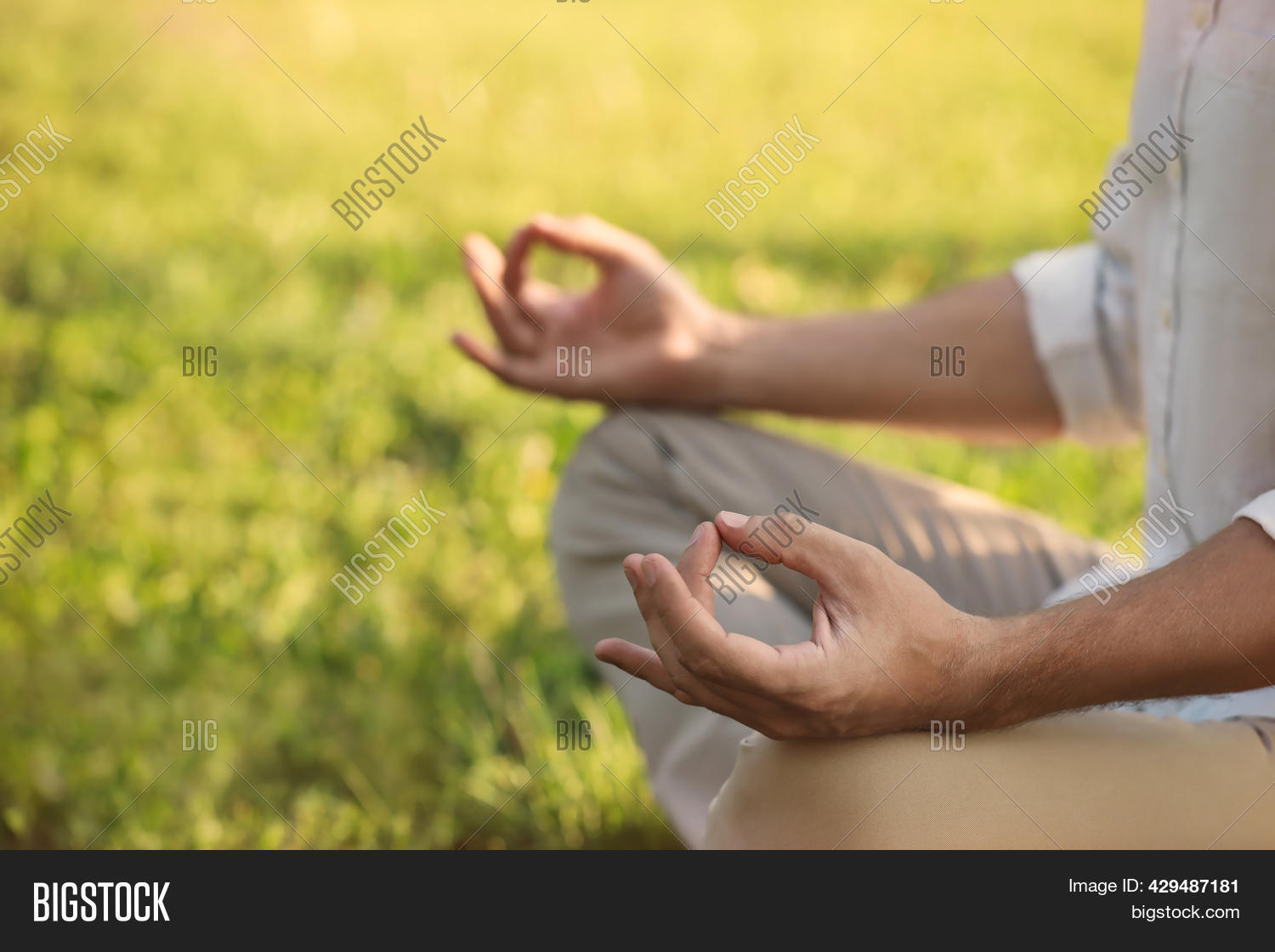 Man Meditating Image & Photo (Free Trial) | Bigstock