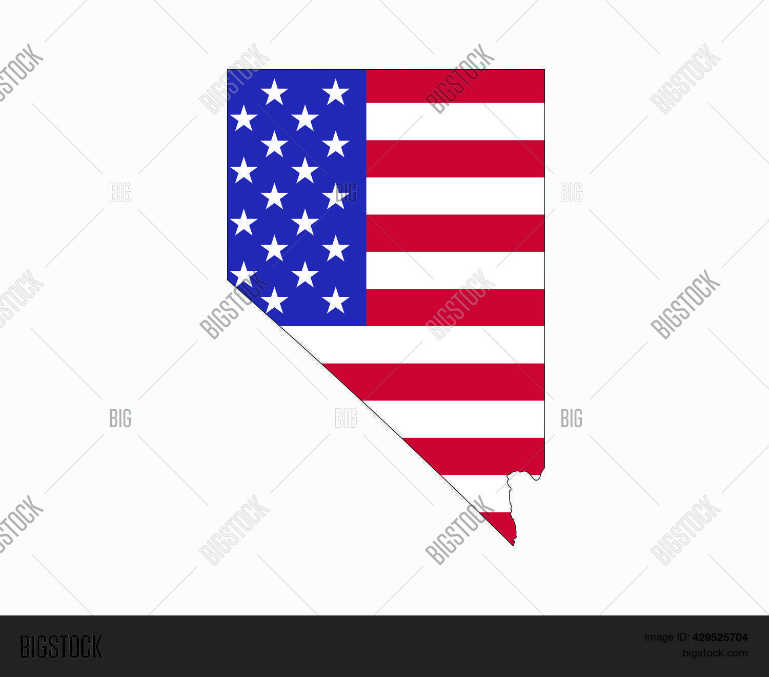 Nevada Map On Vector & Photo (Free Trial) | Bigstock