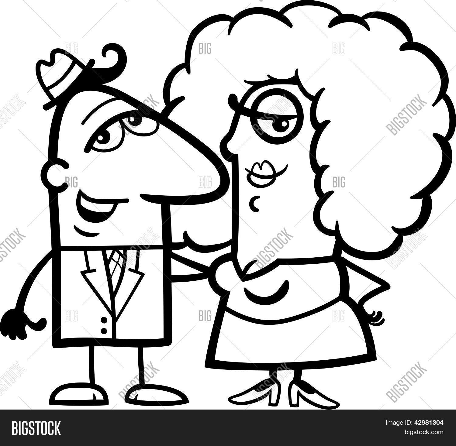 Black White Funny Vector & Photo (Free Trial) | Bigstock