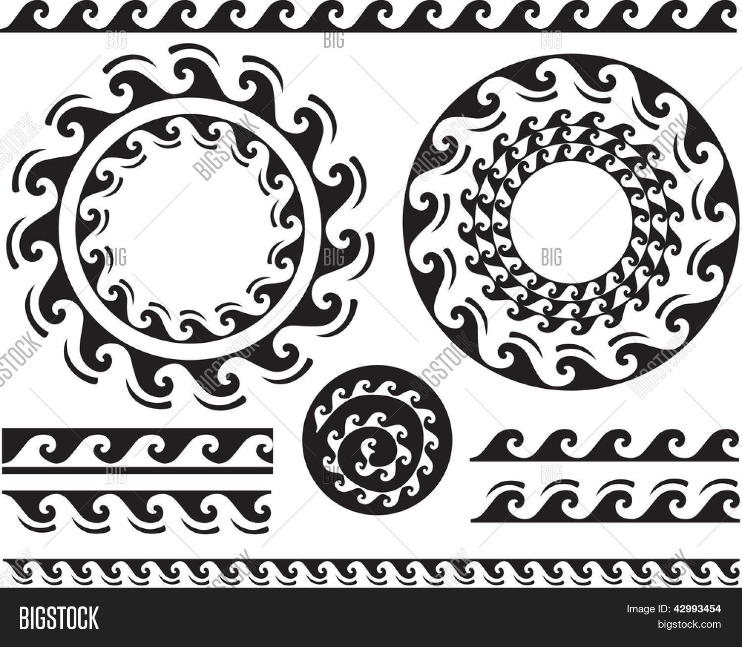 Round Wave Pattern Vector & Photo (Free Trial) | Bigstock