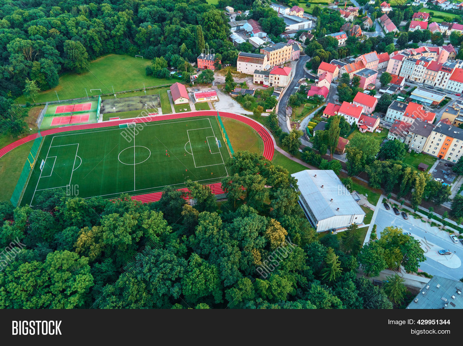 Aerial View Football Image & Photo (Free Trial) | Bigstock
