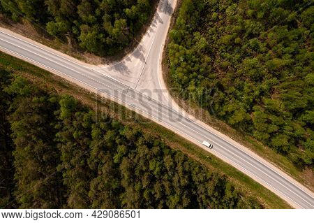 Top Down View Road Image & Photo (Free Trial) | Bigstock