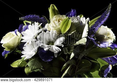 Funeral Bouquet Purple Image & Photo (Free Trial) | Bigstock