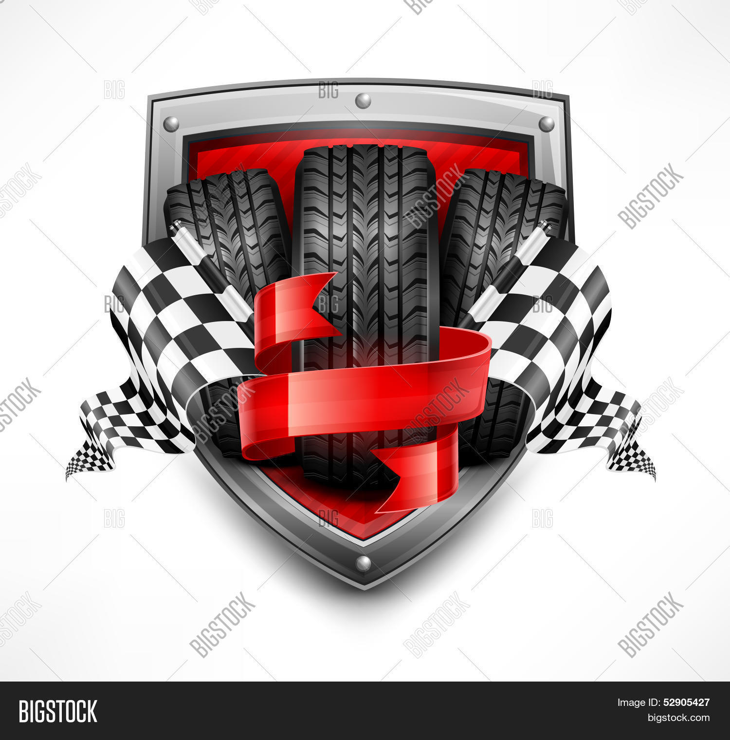 Racing Symbols On Vector & Photo (Free Trial) | Bigstock