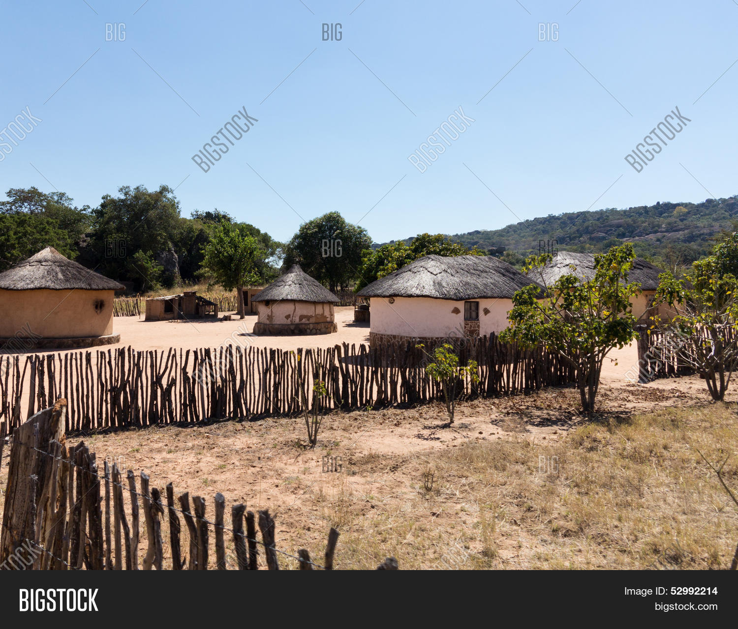 Typical Tribal Village Image & Photo (Free Trial) | Bigstock