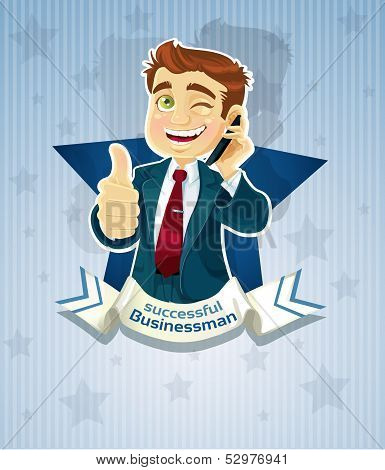 Cute Successful Vector & Photo (Free Trial) | Bigstock